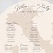 Map of Italy Seating Chart, Custom Map Table Plan, Travel or ...