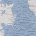 UK Pin Map, Push Pin Board, Places Been Britain, United Kingdom Travels ...