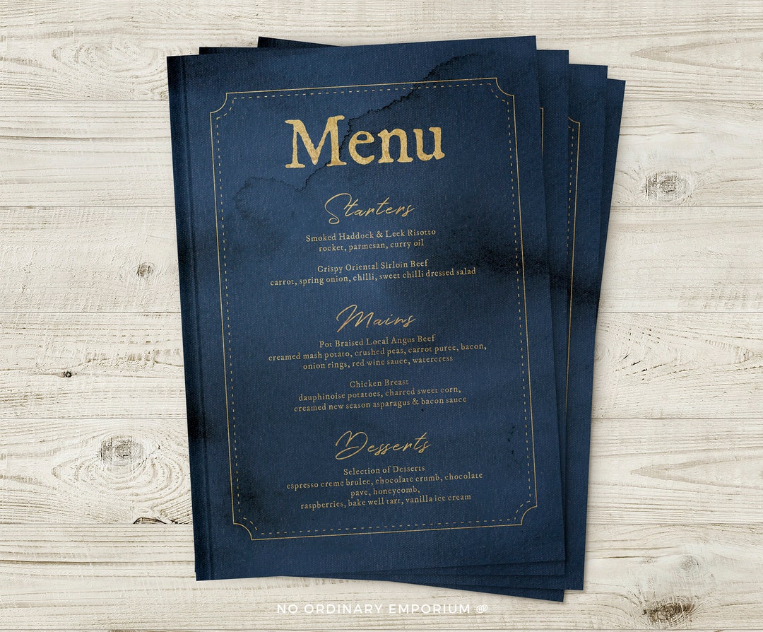 Book Theme Menus, Literary Wedding Decor, Authors, Chapters, Favourite ...