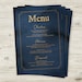 Book Theme Menus, Literary Wedding Decor, Authors, Chapters, Favourite ...