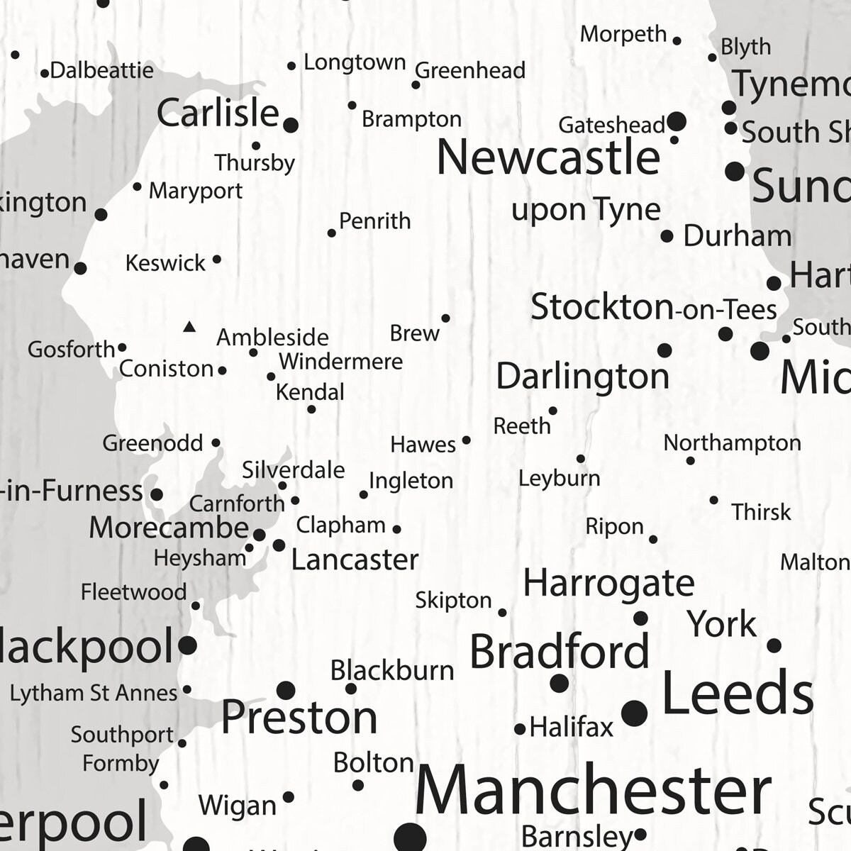 UK Map Pin Board Push Pin Map Personalised Road Trip Map | Etsy