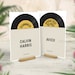 Record Table Numbers Music Theme Wedding Table Number Cards - Etsy
