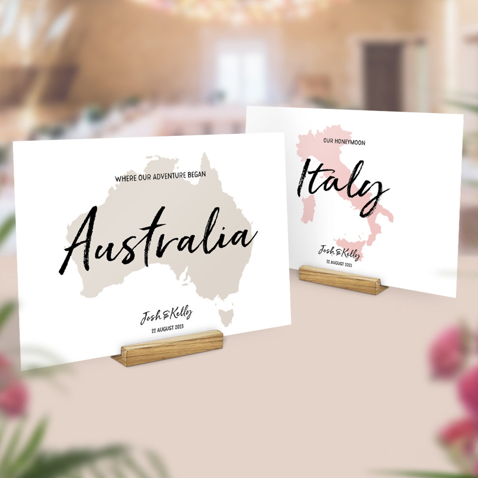 Travel Theme Wedding, Map Table Names, Favourite Countries Table Cards ...