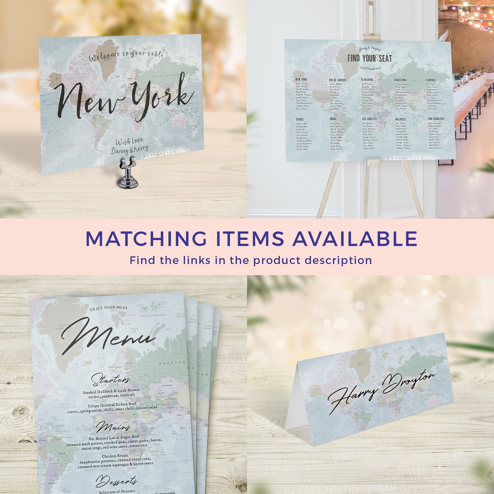 World Seating Chart Travel Theme Table Plan Map Seating | Etsy