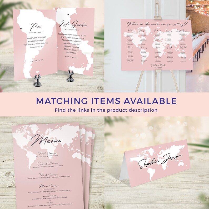 Travel Table Names Travel Theme Table Numbers Destination - Etsy