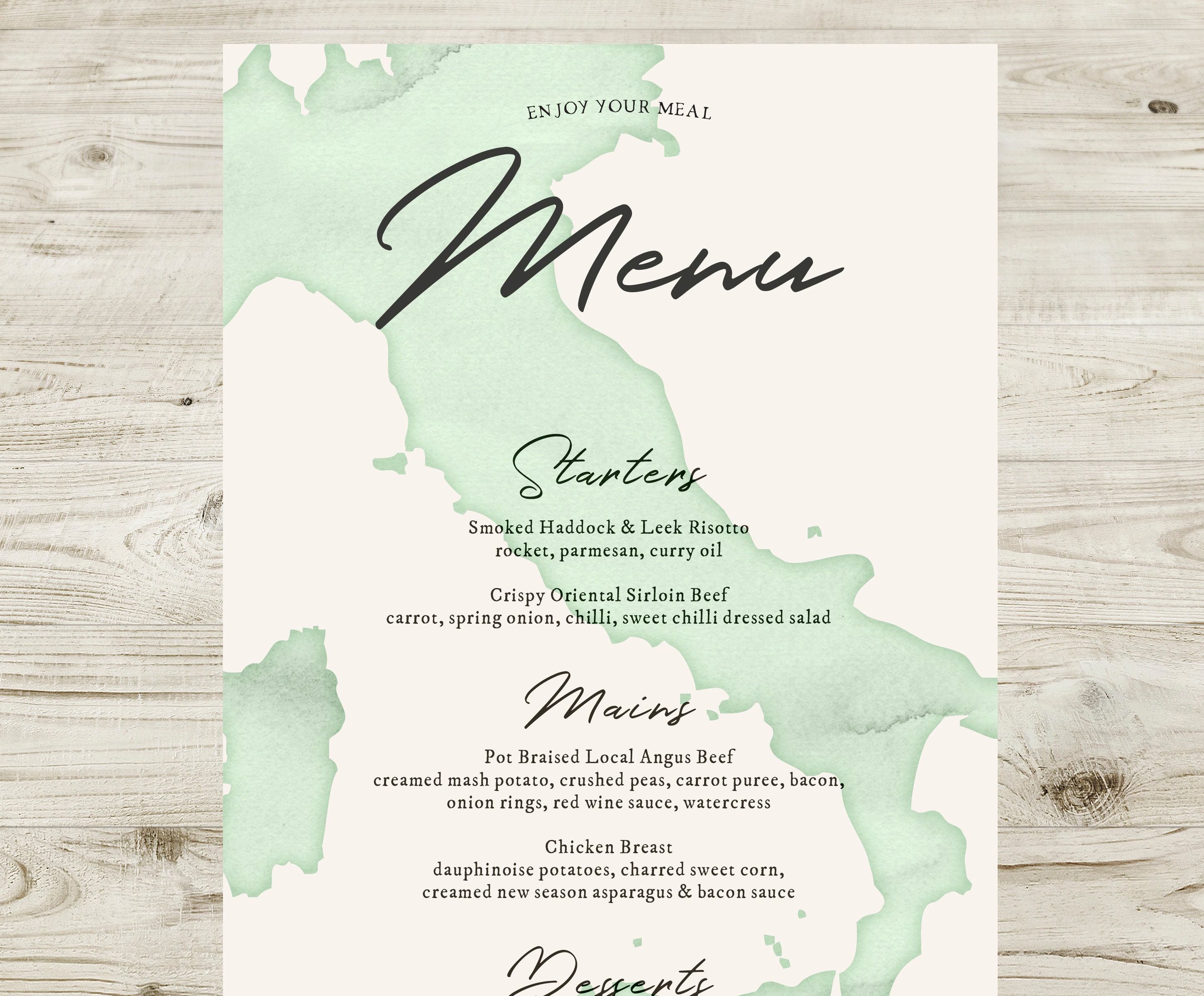 Wedding Menus Travel Theme, Travel Theme Menu, World Map Menu, Wedding ...