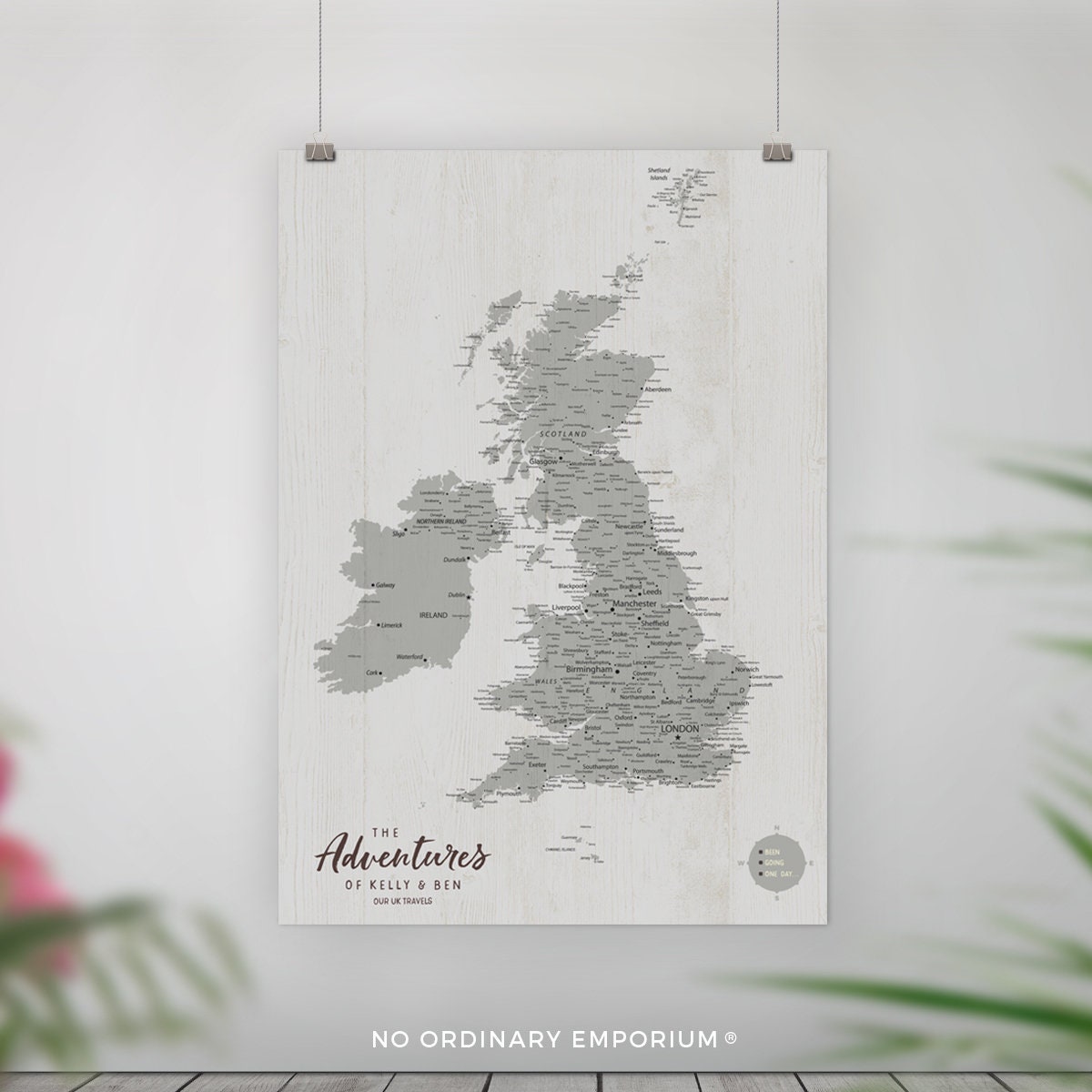 UK Map Pin Board England Push Pin Map Places Been United - Etsy UK