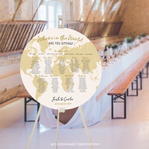 World Seating Chart, Round Seating Plan, Destination Table Plan ...