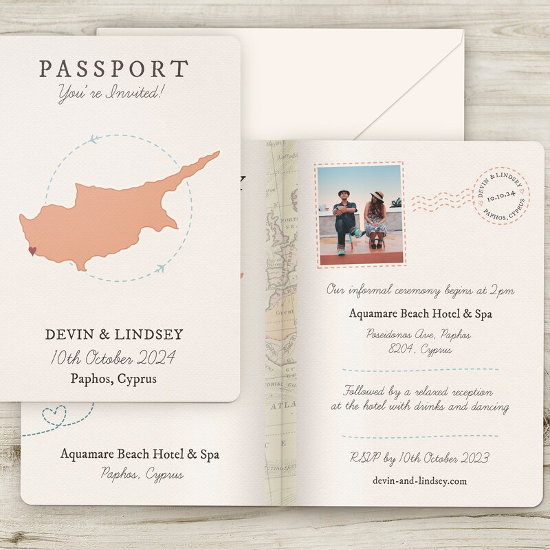 Destination Invite - Etsy