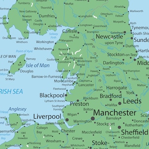 UK Push Pin Board Map, Places Been United Kingdom, UK Travels Map Gift ...