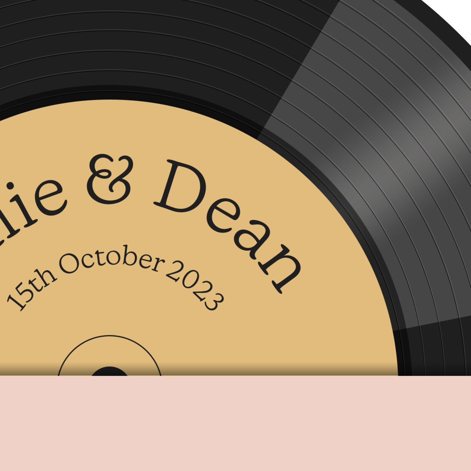 Record Table Numbers Music Theme Wedding Table Number Cards | Etsy