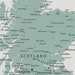UK Push Pin Map, Places Been in United Kingdom, UK Travels, Detailed ...