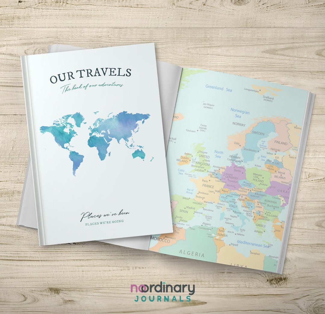 Traveller Couple Gift Idea Birthday, Family Travel Holiday Journal ...