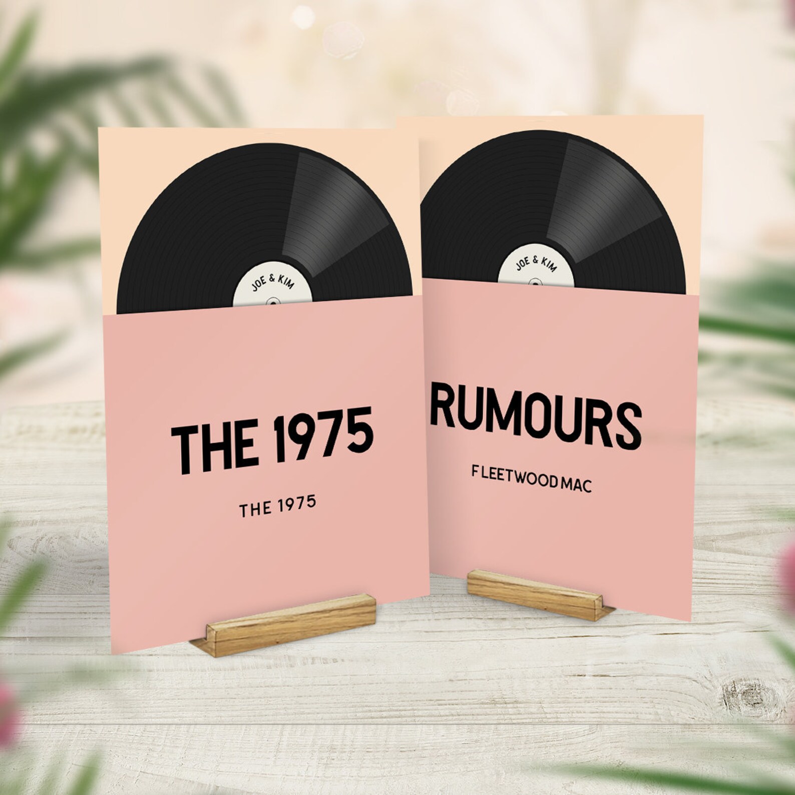 Music Theme Table Cards Record Wedding Table Names Vintage - Etsy