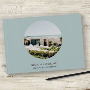 Guest Book With Photo on Cover, for Holiday Homes, Visitors Reviews ...