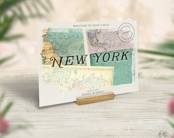 Wedding Table Numbers Travel Theme Wedding World Map Table - Etsy