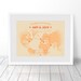 Places We've Been Map Our Travels Map World Travel Map - Etsy
