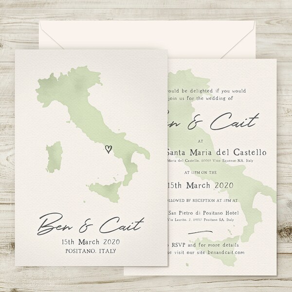 European Wedding Invitations - Etsy