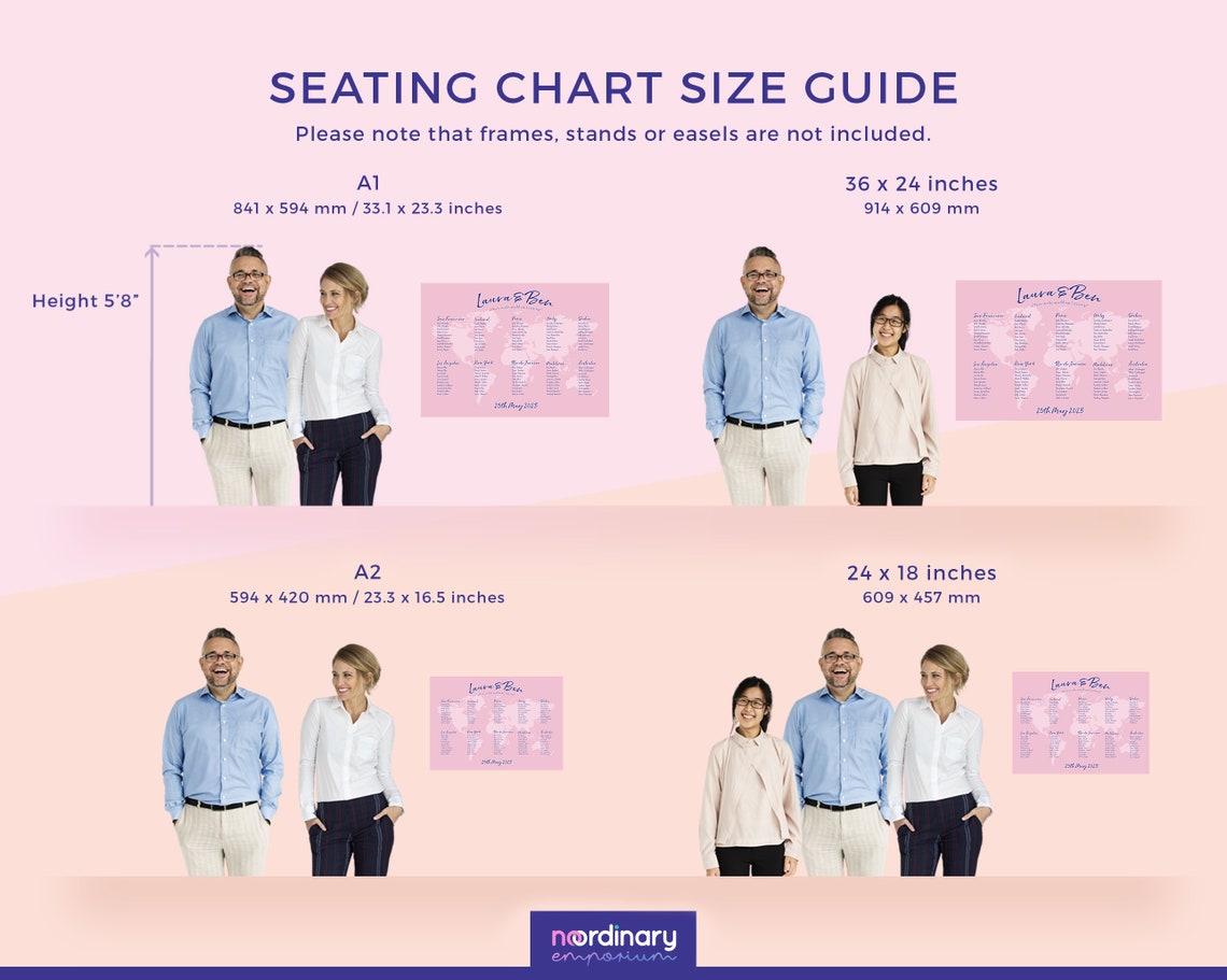 World Map Seating Chart White Blue Travel Theme Where in the - Etsy