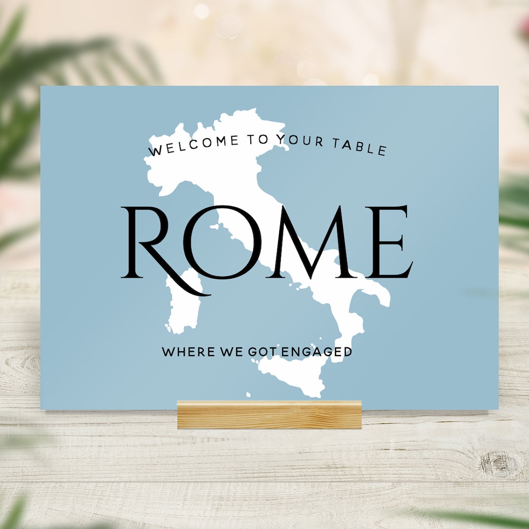 Travel Theme Table Cards, Wedding Decor, Travel Couple, Custom Table ...