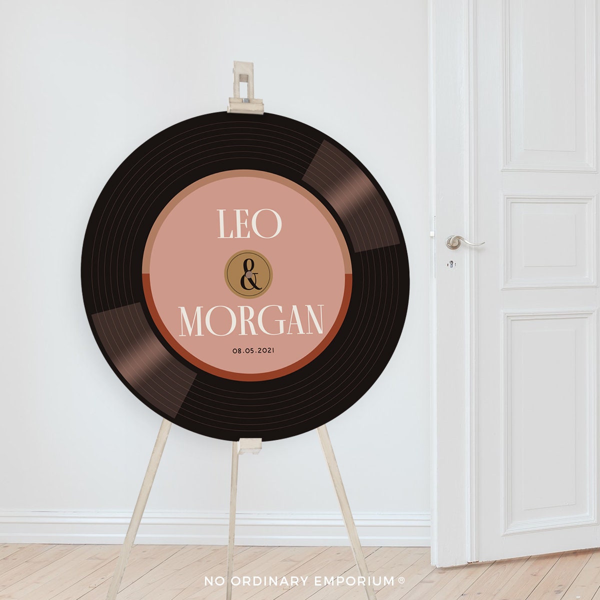 Vinyl Record-Style Wedding Sign Favourite Song Wedding Music | Etsy