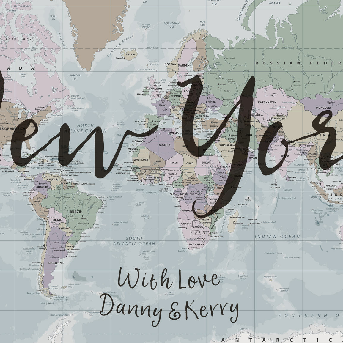 Map Wedding Table Names for a Travel or Destination Wedding - Etsy