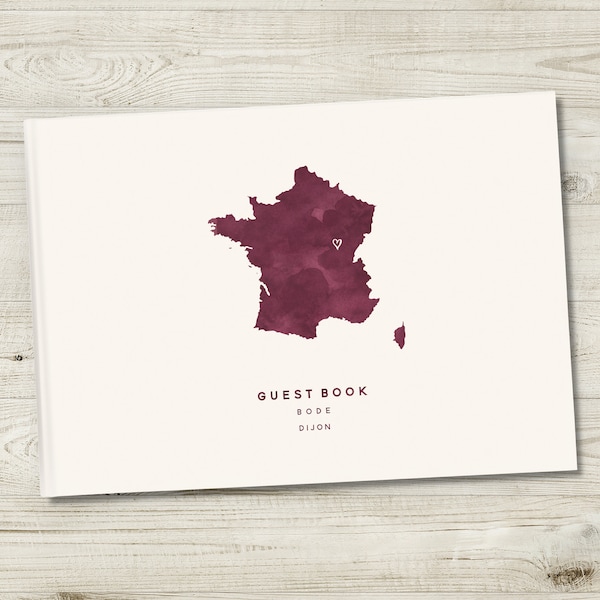 Map Guest Book - Etsy