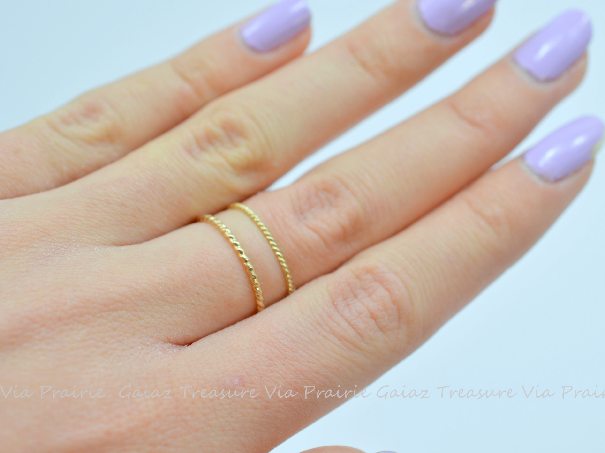 SALE 14K Gold Ring Gold Stacking Ring 14K Gold Filled Ring - Etsy