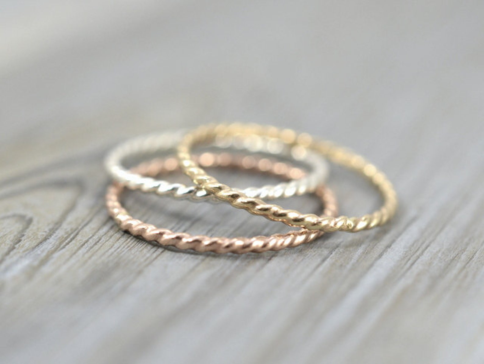 SALE 14K Gold Ring Gold Stacking Ring 14K Gold Filled Ring - Etsy