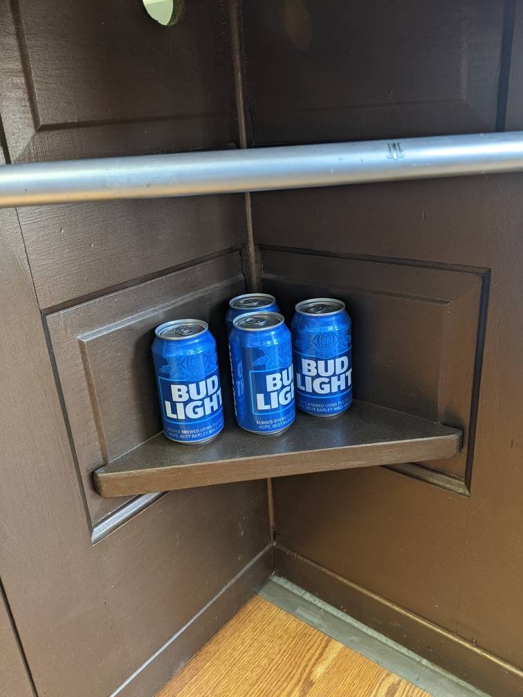 This Unique Corner Brew Bar Fits Nicely in Any Corner W/ - Etsy