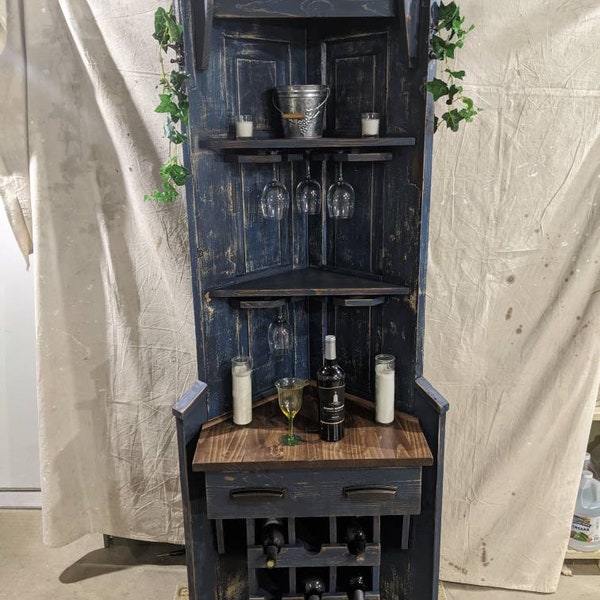 Corner Wine Rack - Etsy