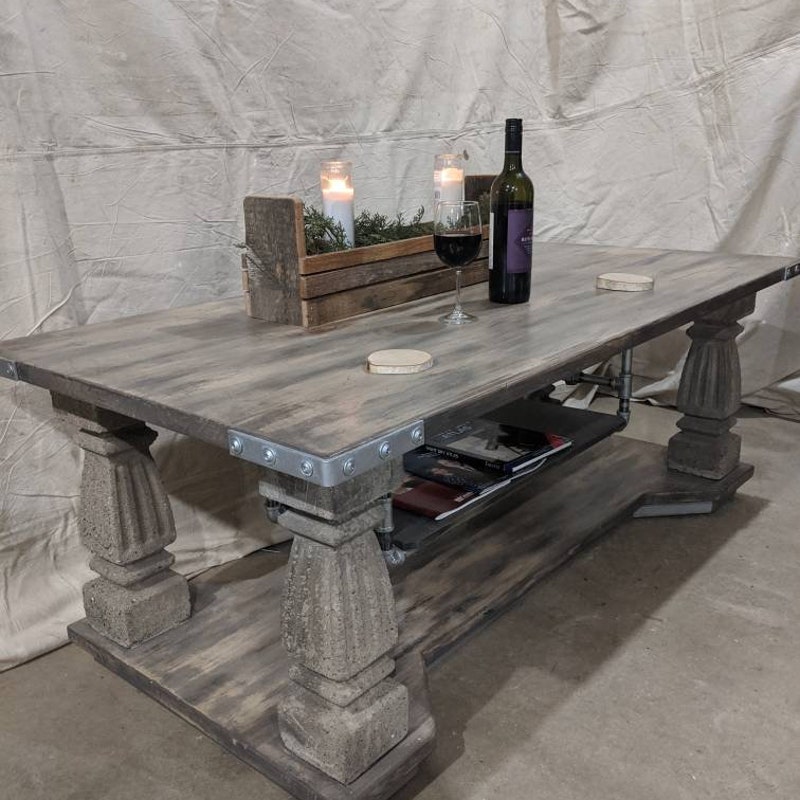 Balustrade Coffee Table - Etsy