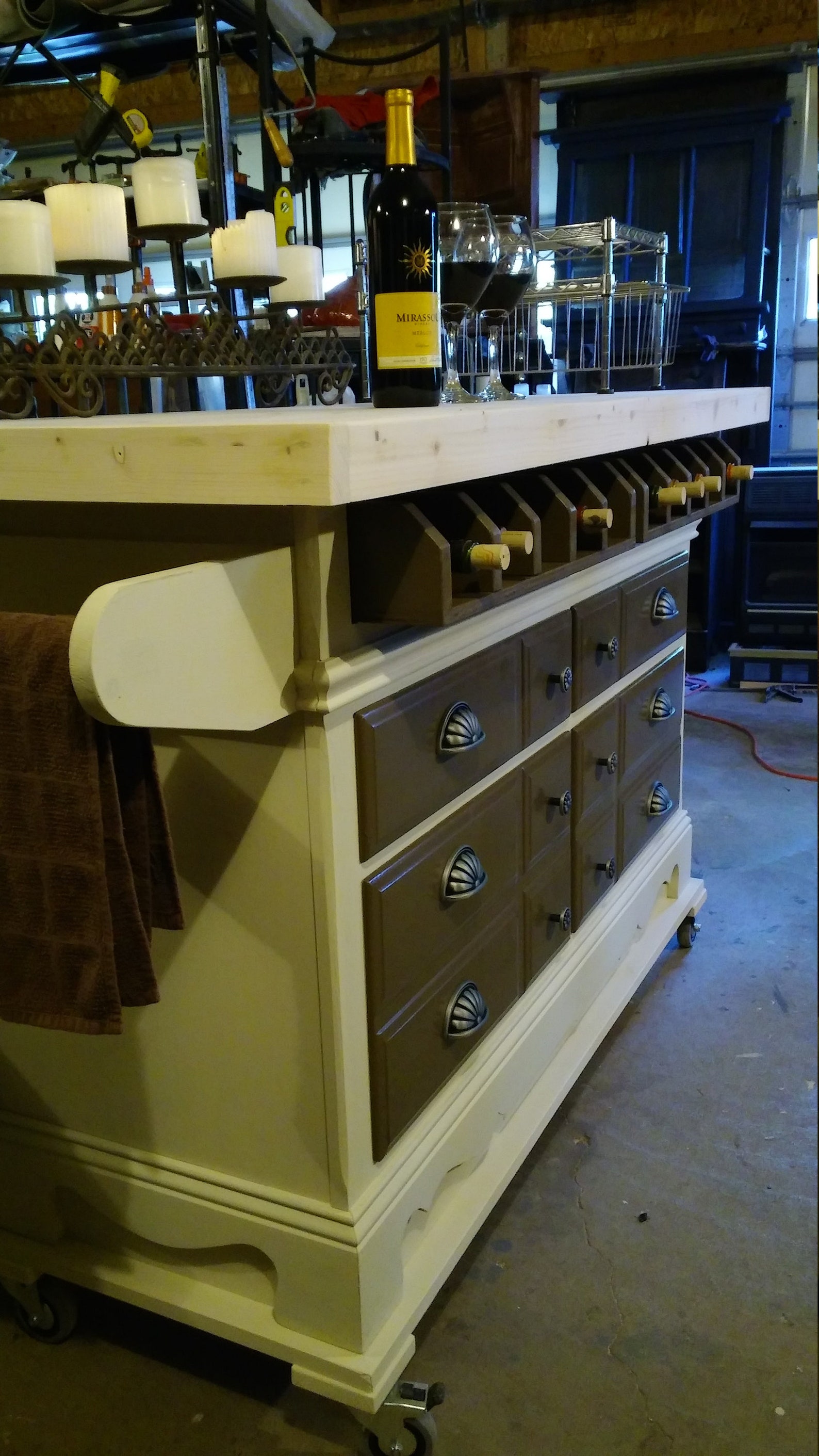 This Recycled Dresser, Makes the Perfect Kitchen Island as Far as ...