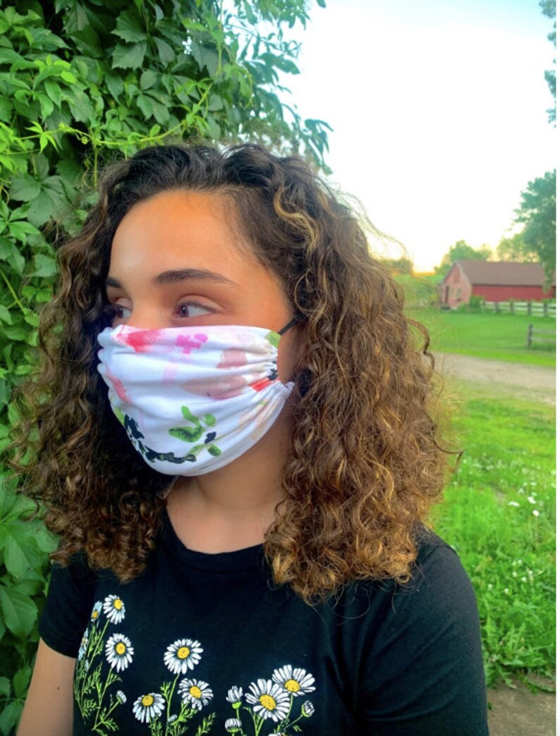 Teen Face Masks, Stretch Cotton, Custom Sizes, Adjustable Ear Straps, W ...