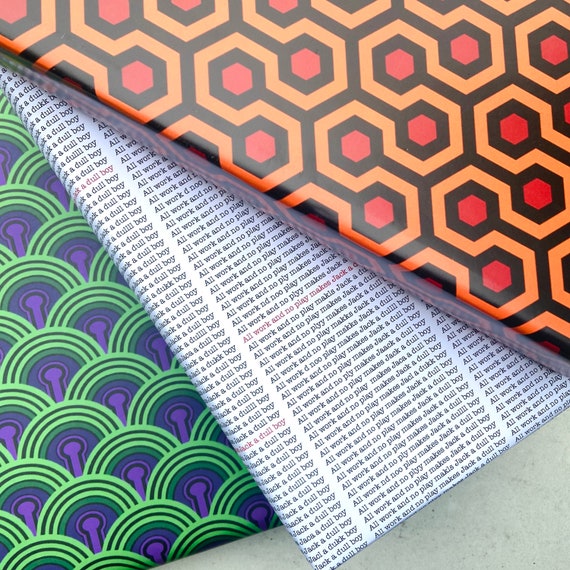 SHINING PATTERN SET/3 Print Gift Wrap Wrapping Paper Sheets | Etsy