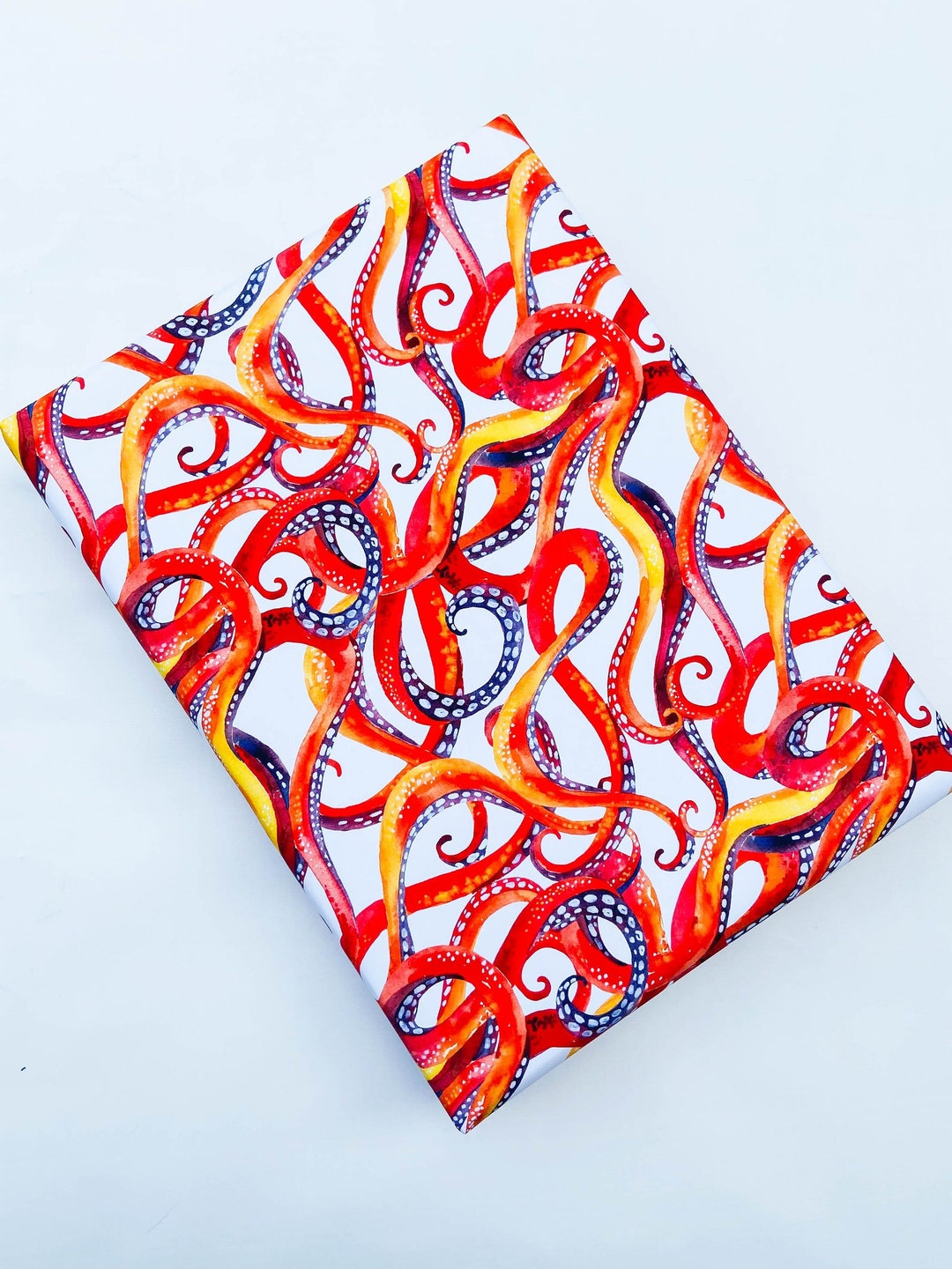 Octopus Tentacles Themed Gift Wrapping Paper Rolls - 28"x79" - Etsy