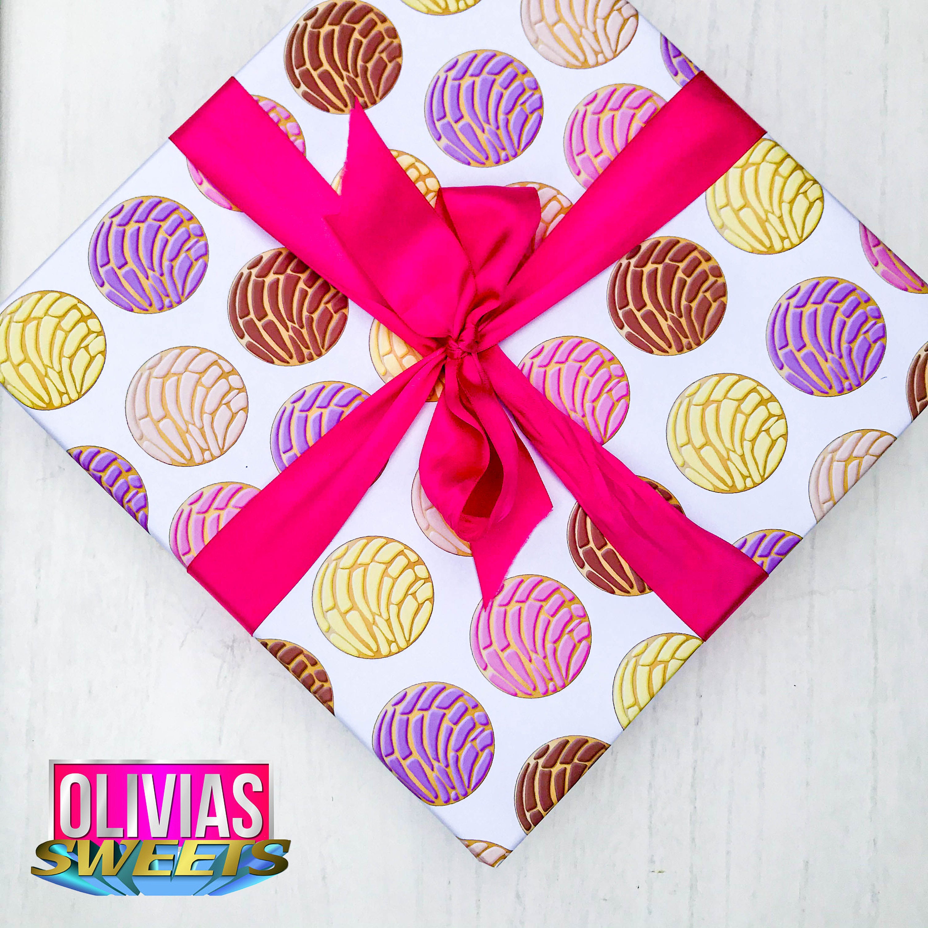 CONCHA WRAPPING PAPER Thick Wrapping Gift Wrap Sheets Mexican - Etsy