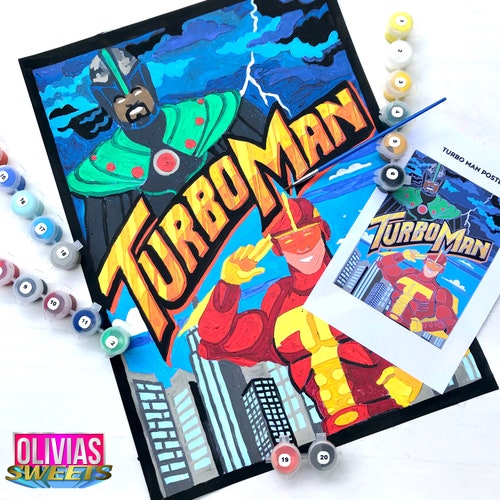 Turbo Man - Etsy