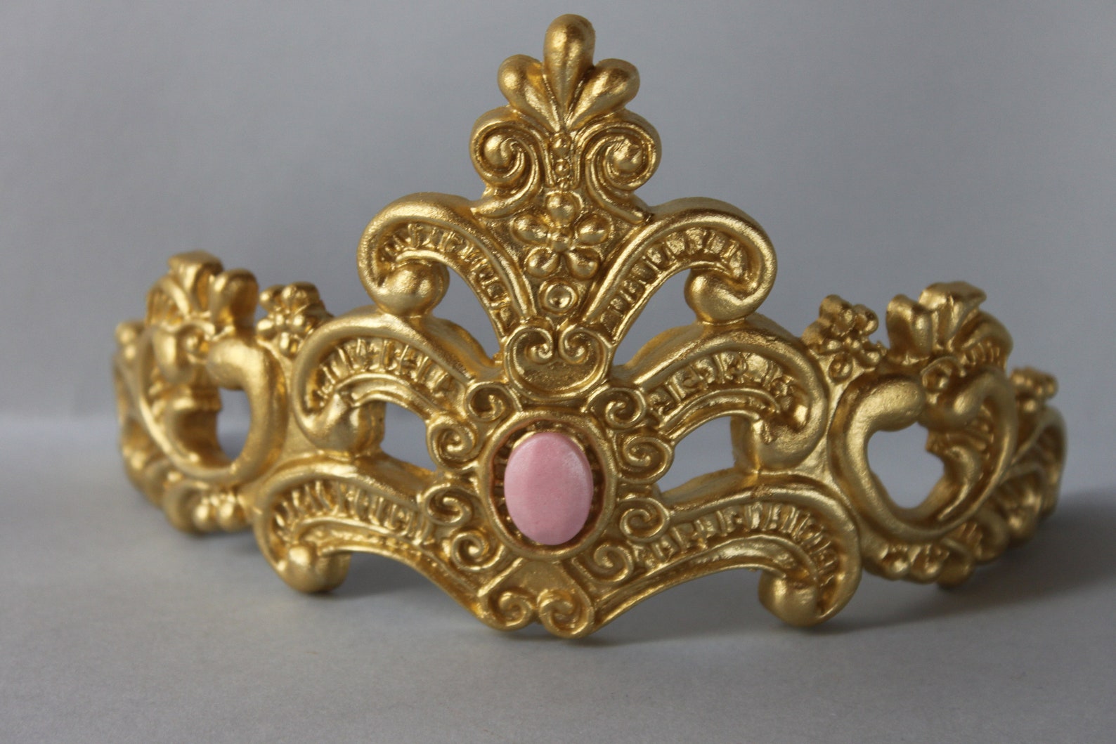 Fondant Gum Paste Princess Tiara Cake Girl Birthday Party | Etsy