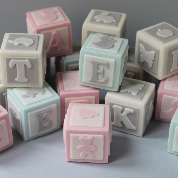 Fondant Letters - Etsy