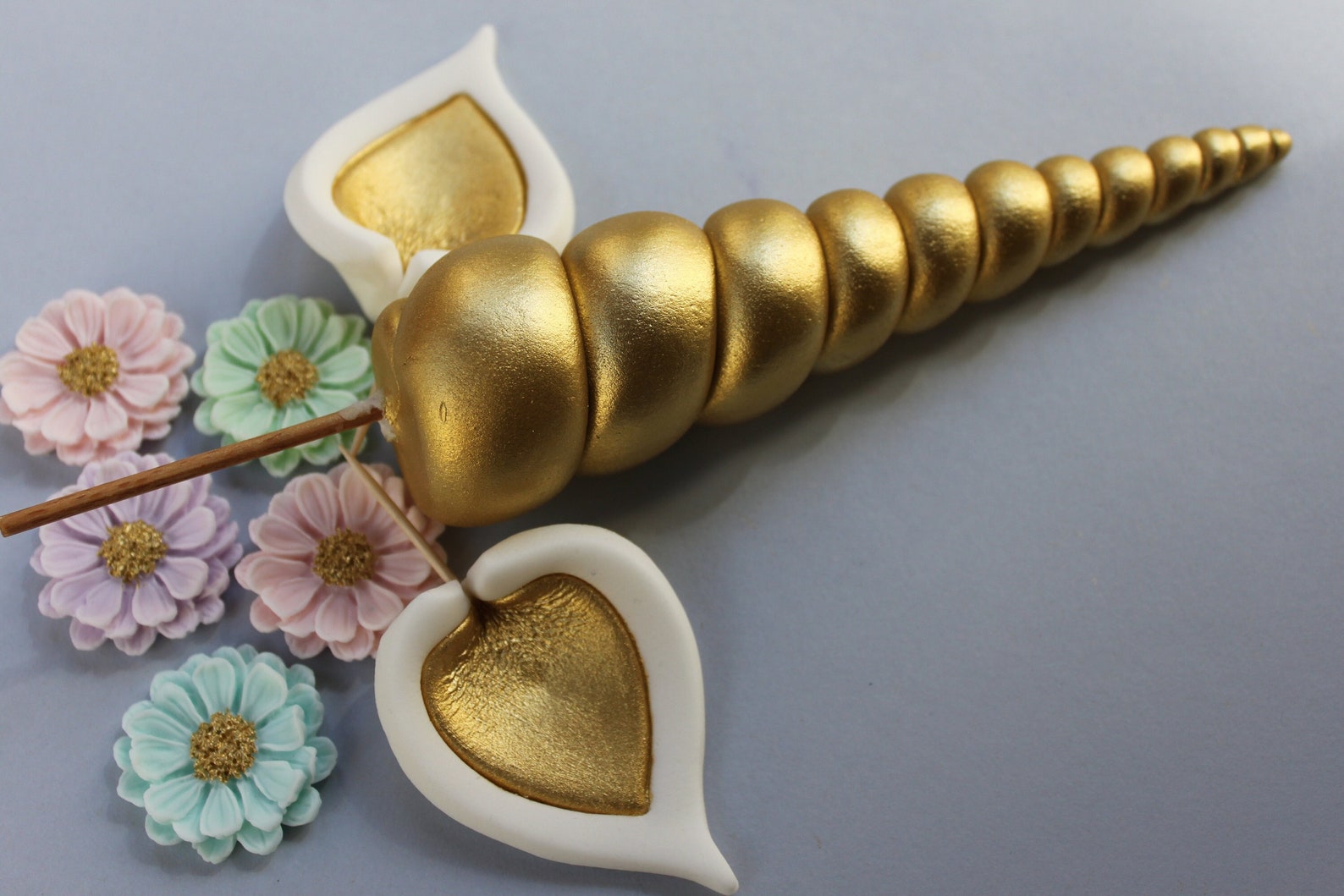 Unicorn Gum Paste Fondant Cake Topper Sugar Decoration Unicorn - Etsy