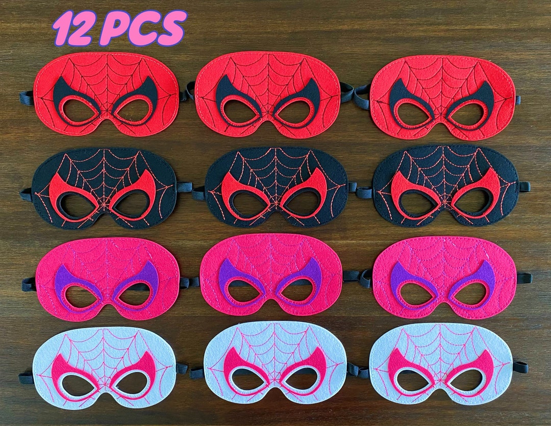 NEW DESIGN Party Pack Super Hero Masks,kids Superhero Masks Costume ...