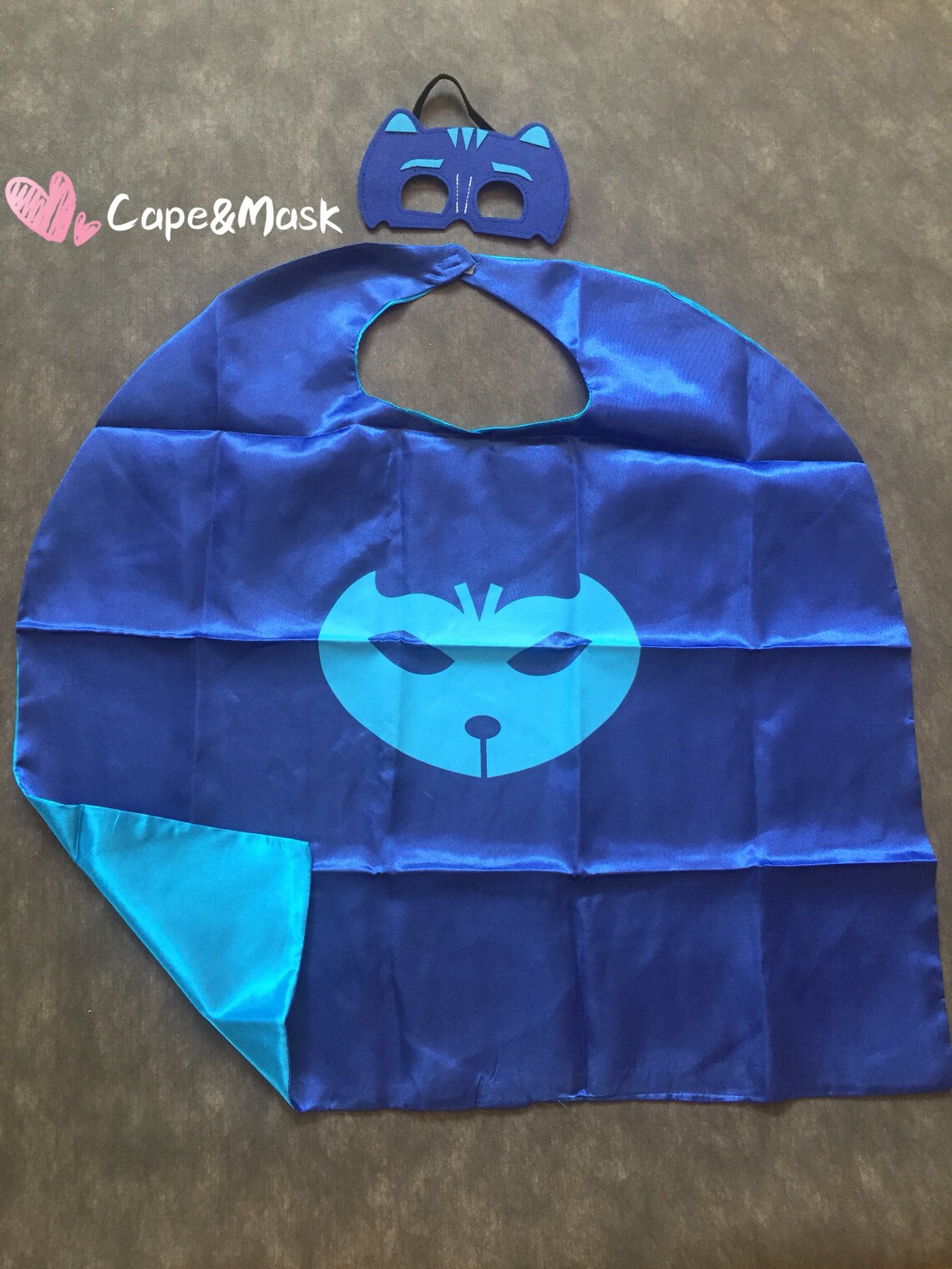 Ready to Ship PJ Hero Capes and Masks Setpj Masks Inspired | Etsy Canada