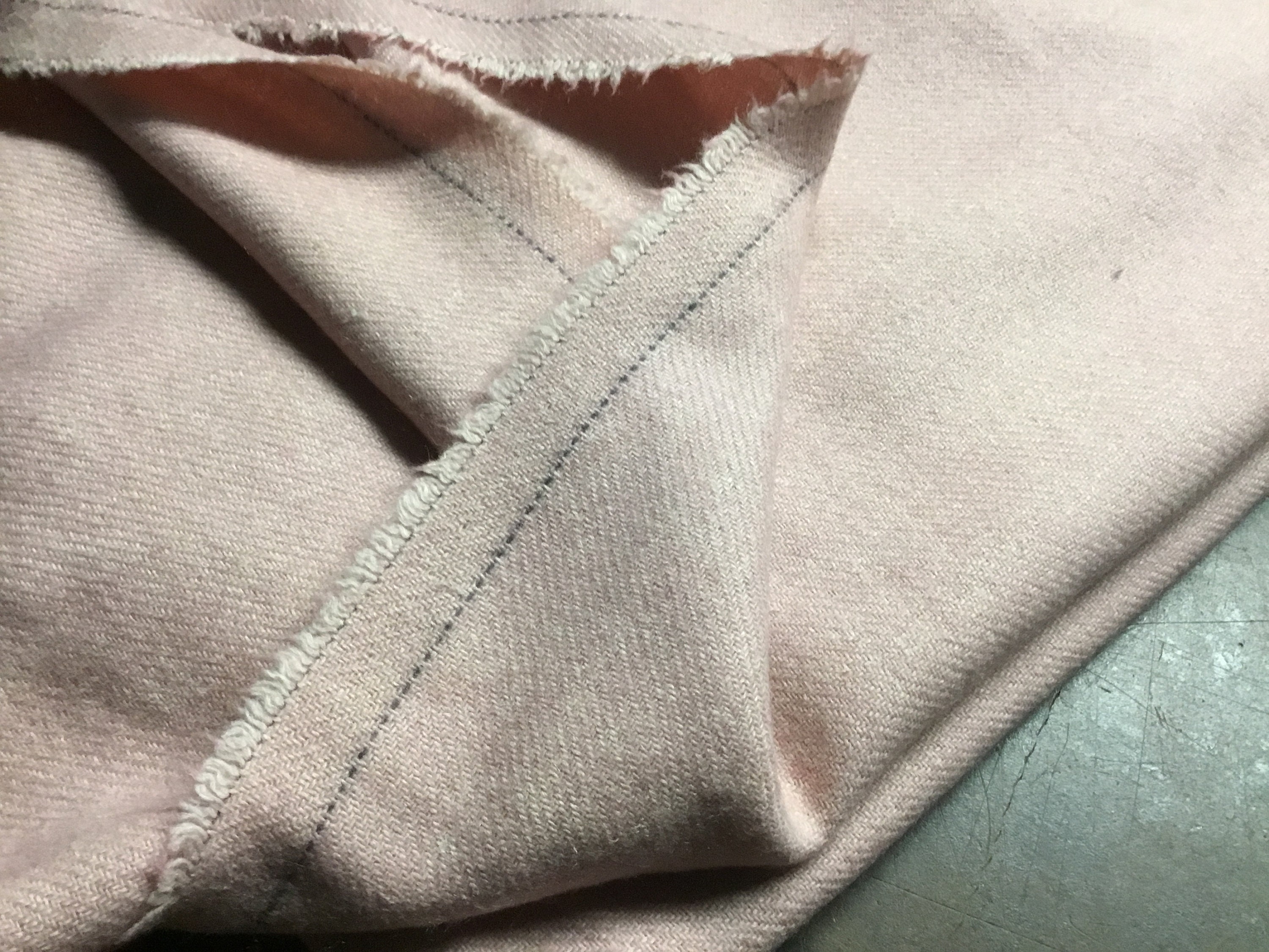 Soft Pink Cashmere Wool Remnant - Etsy