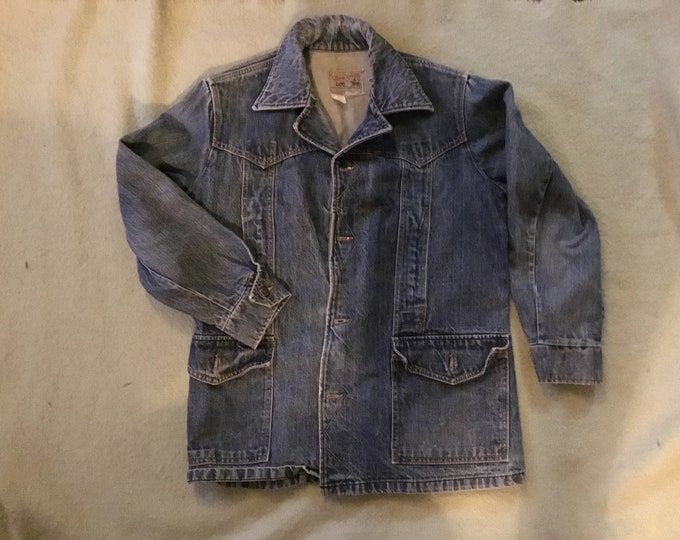 1970s Vintage Lee Storm Rider Denim Jacket - Etsy