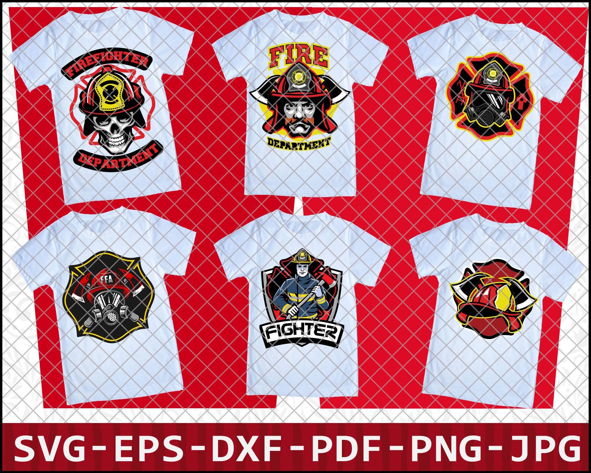Firefighter Svg Firefighter Svg Bundle Fire Dept Svg | Etsy