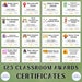 125 Funny Editable Classroom Awards Certificates, Canva Template ...