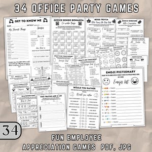 Funny Employee Games, Office Party Games, Ice Breakers, Team Meetings ...