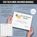 130 Funny Editable Teacher Awards Certificates, Canva Template, Funny ...