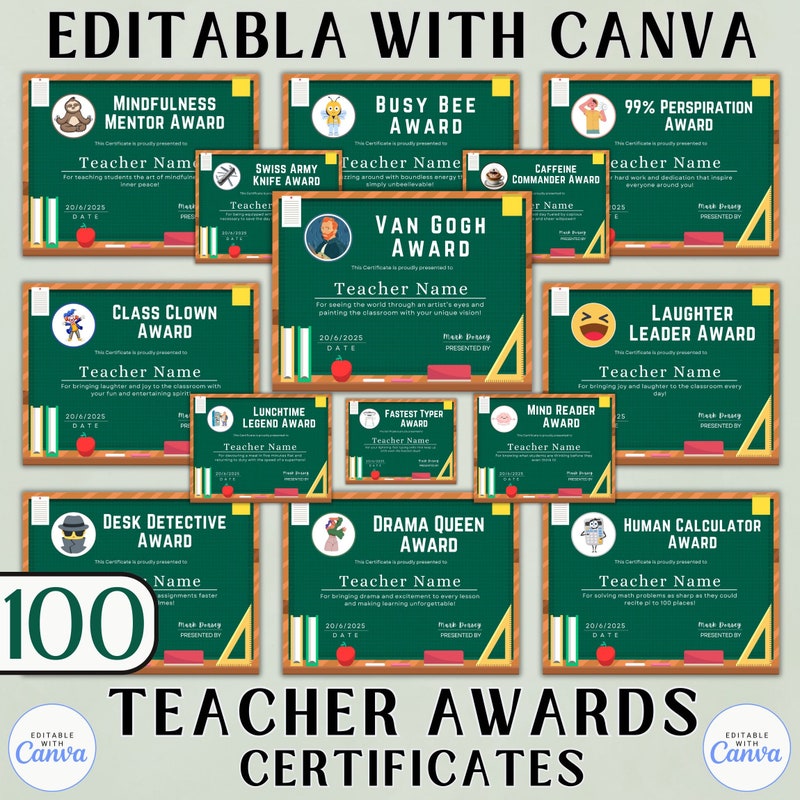 Award Certificate - Etsy